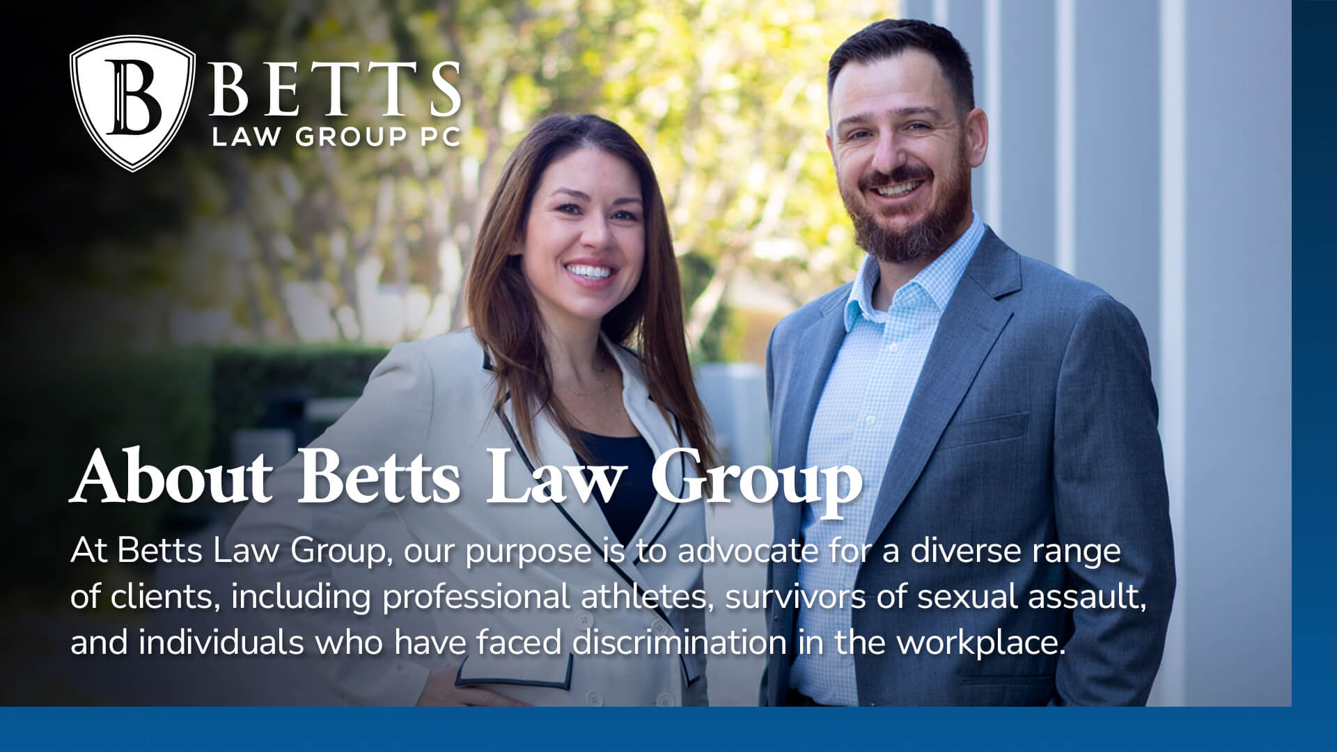 About Betts Law Group | Free Consultation. No Recovery. No Fee.