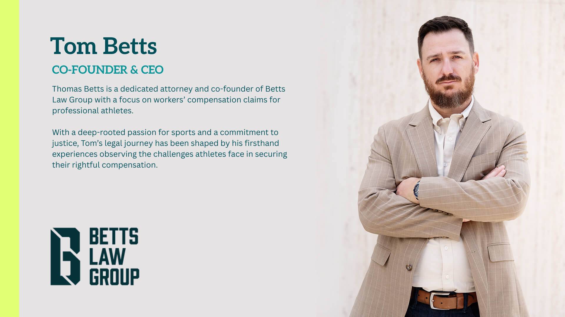 Attorney Thomas Betts | Betts Law Group | San Diego