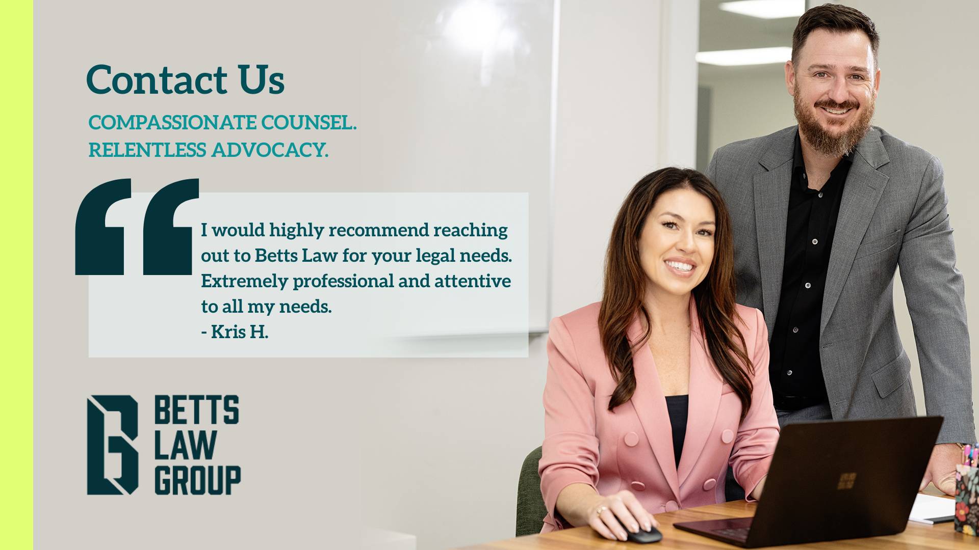 Contact Betts Law Group | Free Consultation