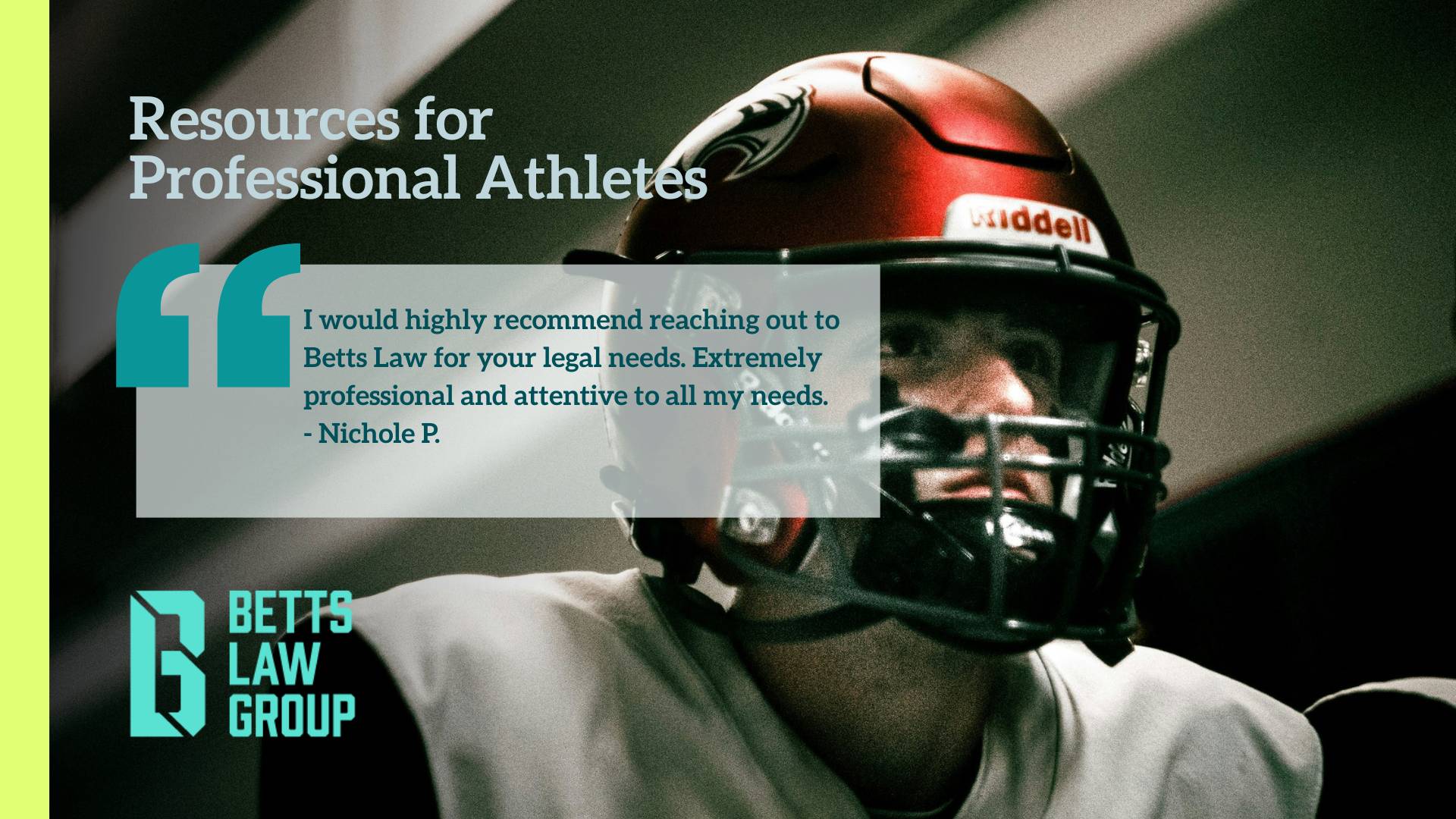 Betts Law Group | Resourcess for Professional Athletes